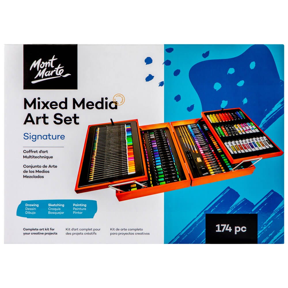 Mont Marte Mixed Media Art Set Signature 174pc — Mango