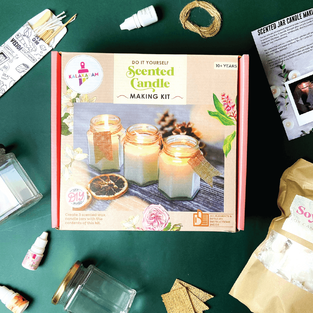 Kalakaram - Scented Candle Making Kit — Mango
