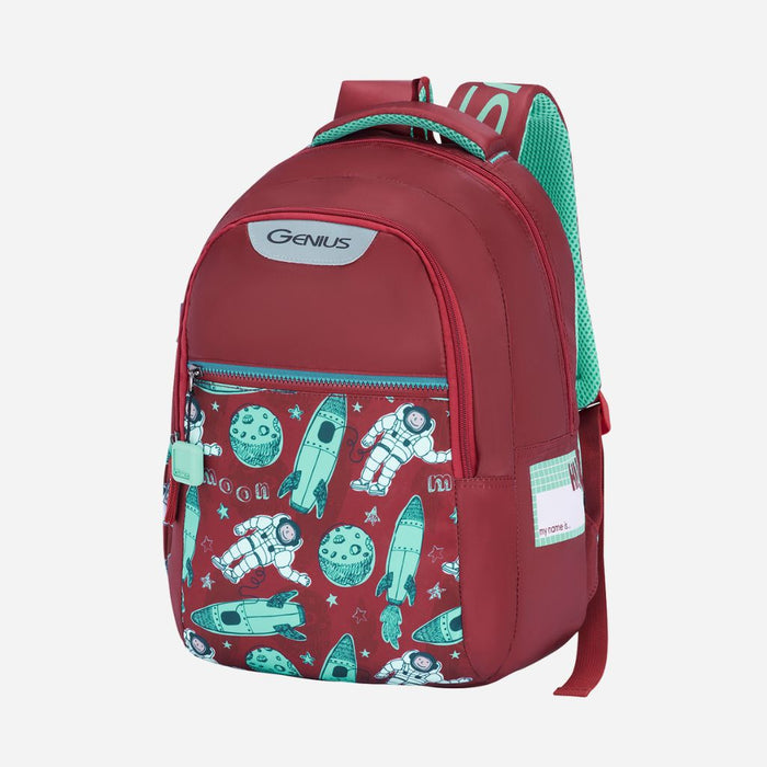 Genius by Safari Astro 23L Blue School Backpack - Red — Mango