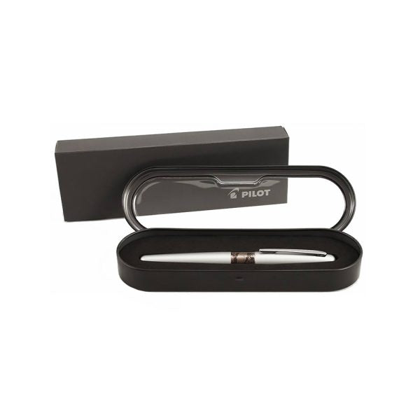 Pilot MR2 Python Fountain Pen – Silver — Mango