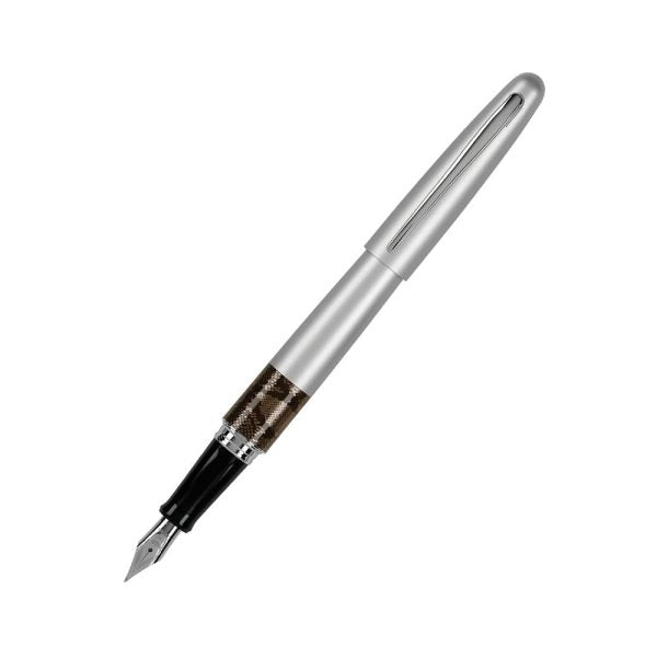 Pilot MR2 Python Fountain Pen – Silver — Mango