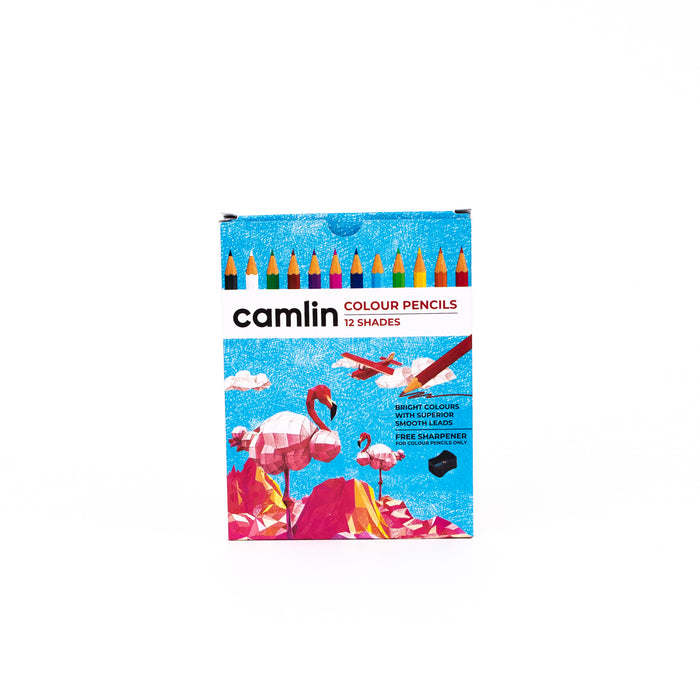 Camel - Half size Colour Pencils Set (12 Shades) — Mango