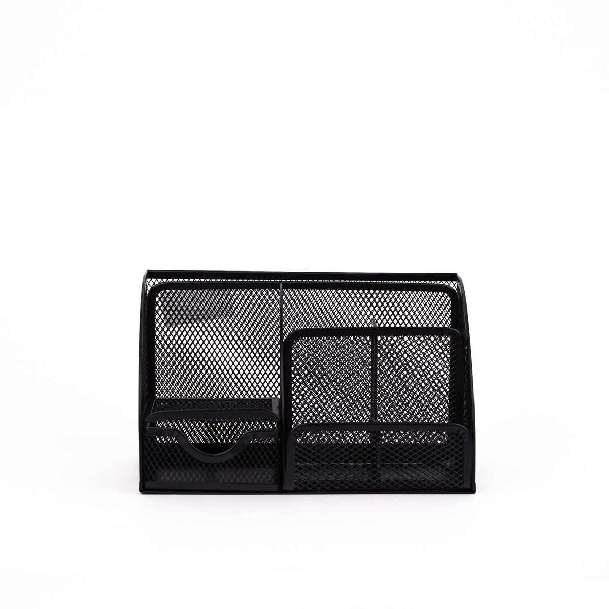 Shop Jags - Metal Desk Organizer 7 In 1 (Black) Online - Mango Stationery