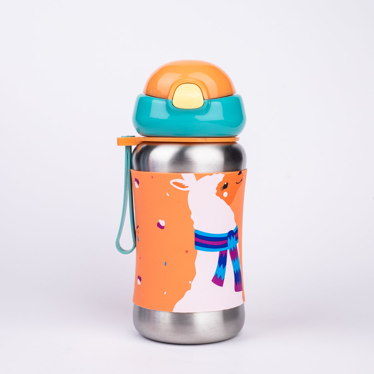 Rabitat - Steel Play Stainless Steel bottle - No Prob Llama(350ml) — Mango