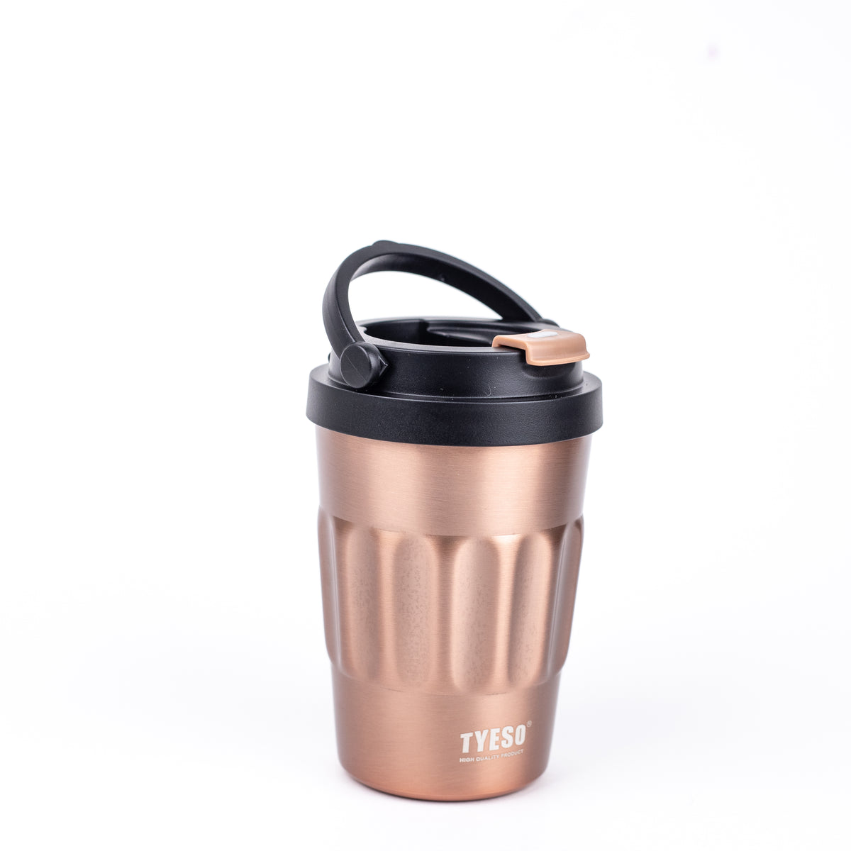 TYESO - Vacuum Insulated Tumbler 400ml - Metallic Brown — Mango