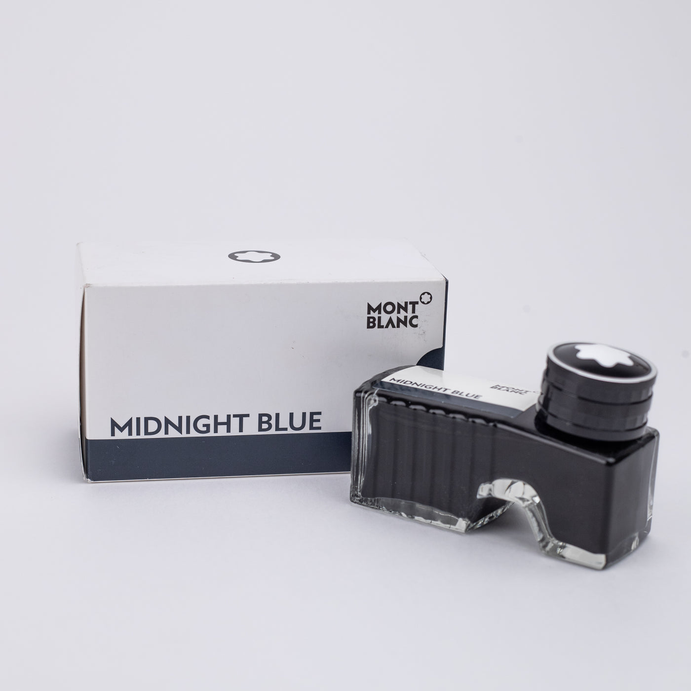 Mont Blanc Ink Bottle - Midnight Blue — Mango