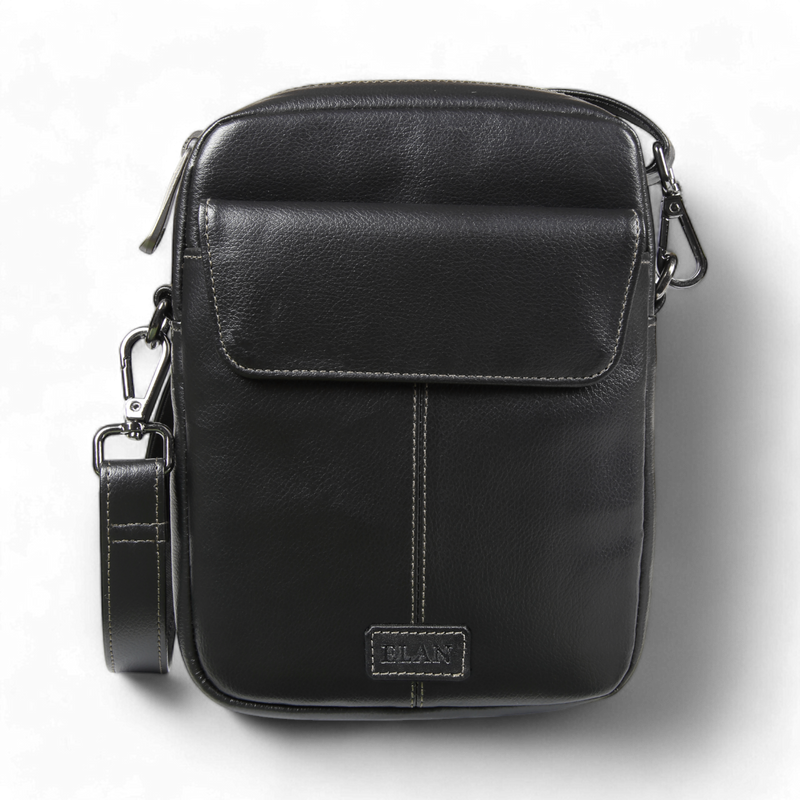ELAN – Foam Shoulder Bag with Zip Closure - Black — Mango