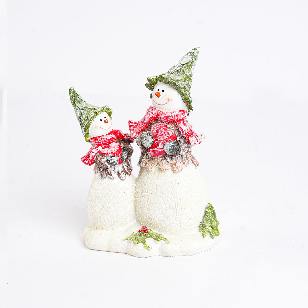 Christmas Snowman Decorative Showpiece — Mango