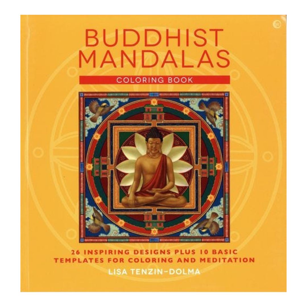 Buddhist Mandalas Colouring Book — Mango