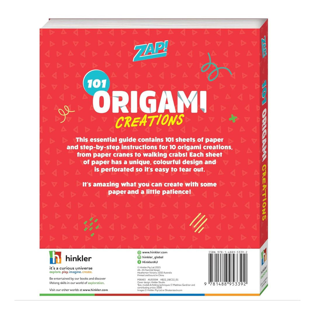 101 Origami Creations – Illustrated Origami Sheets & Step-by-Step Mode ...