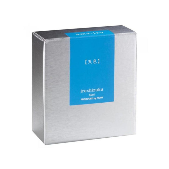 Pilot Iroshizuku Fountain Pen Ink – Ama-Iro (Sky Blue) – 50 ml Bottle ...