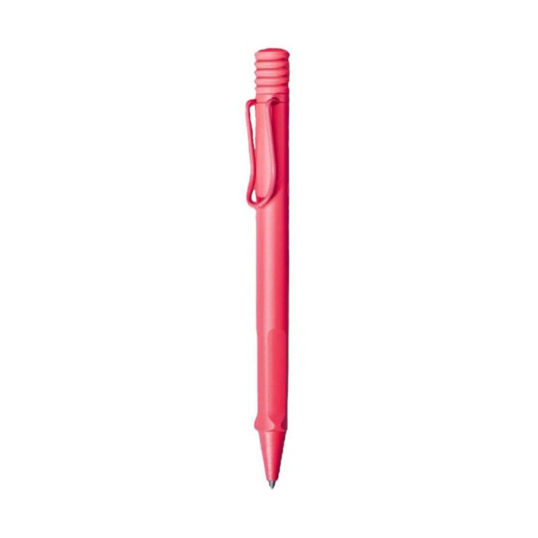 Lamy Safari Ballpoint Pen – Sunset (Pink) with Polished PVD Clip — Mango