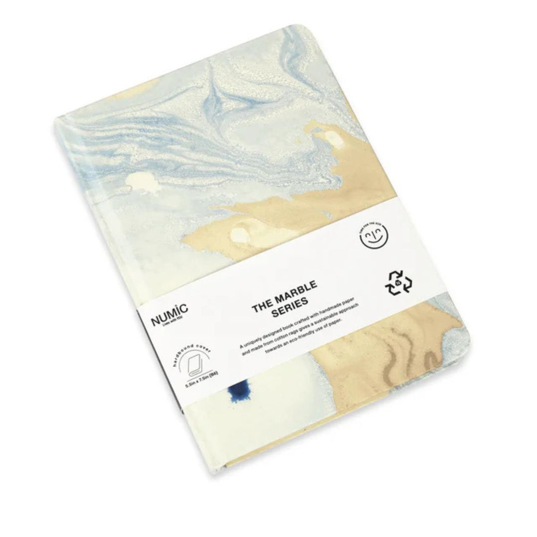 Numic Marble Series Handmade Notebook – B6 — Mango