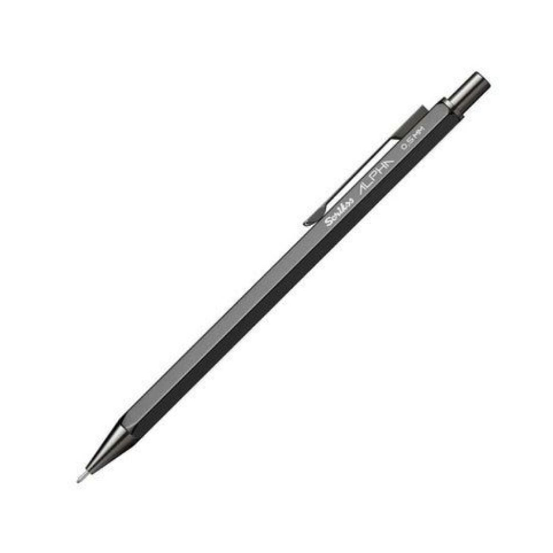 Scrikss Alpha Series 0.5 mm Mechanical Pencil – Black Metal Hexagonal ...