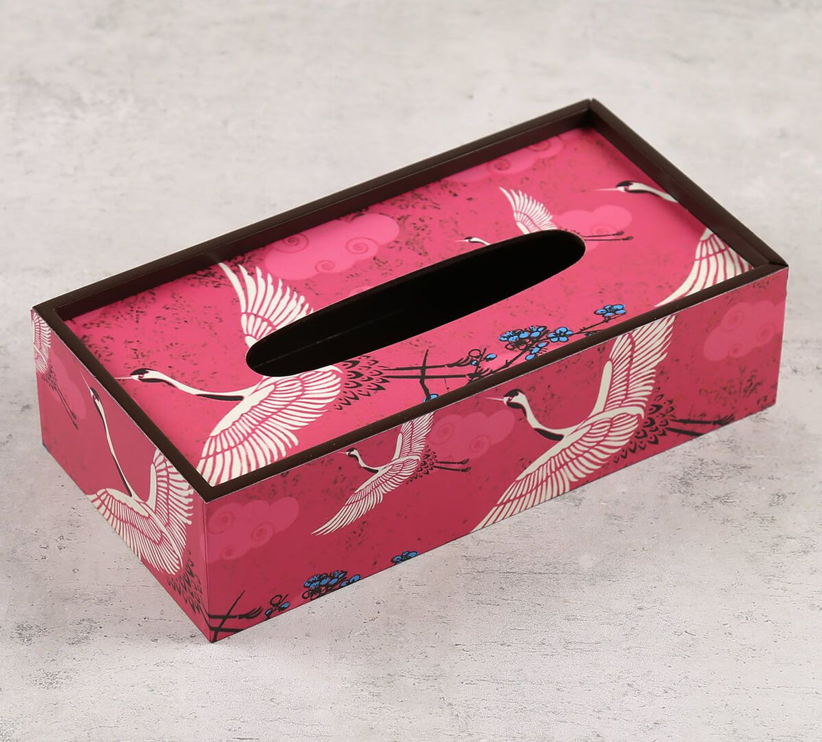 INDIA CIRCUS - Tissue Box Holder — Mango