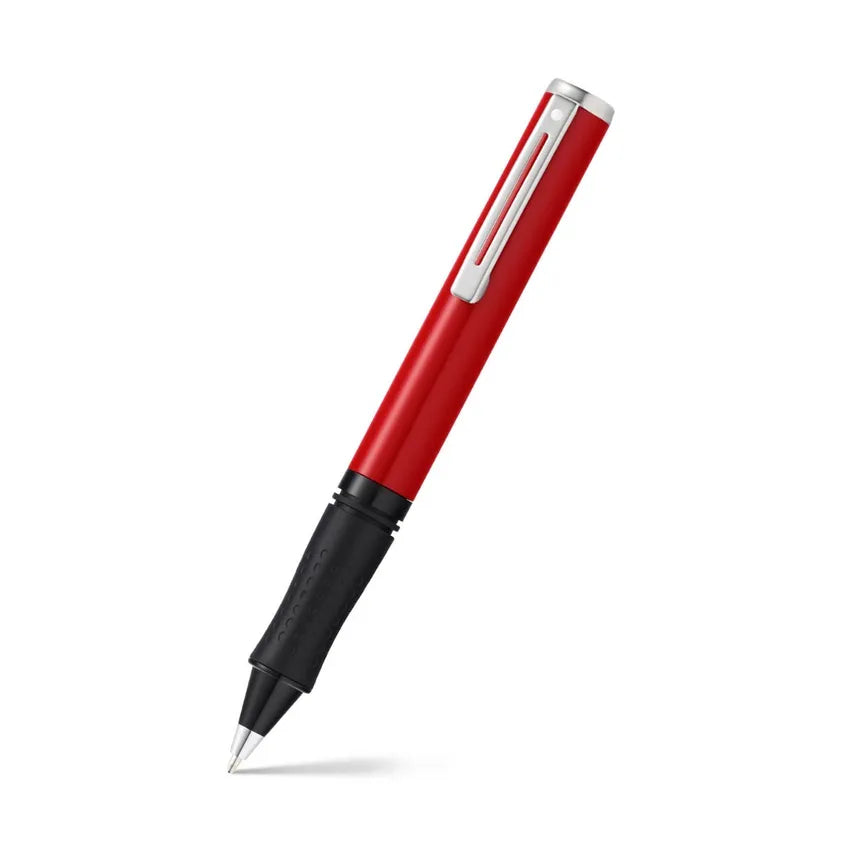 Sheaffer 9207 Pop Ballpoint Pen Red with Chrome-Plated Trim — Mango